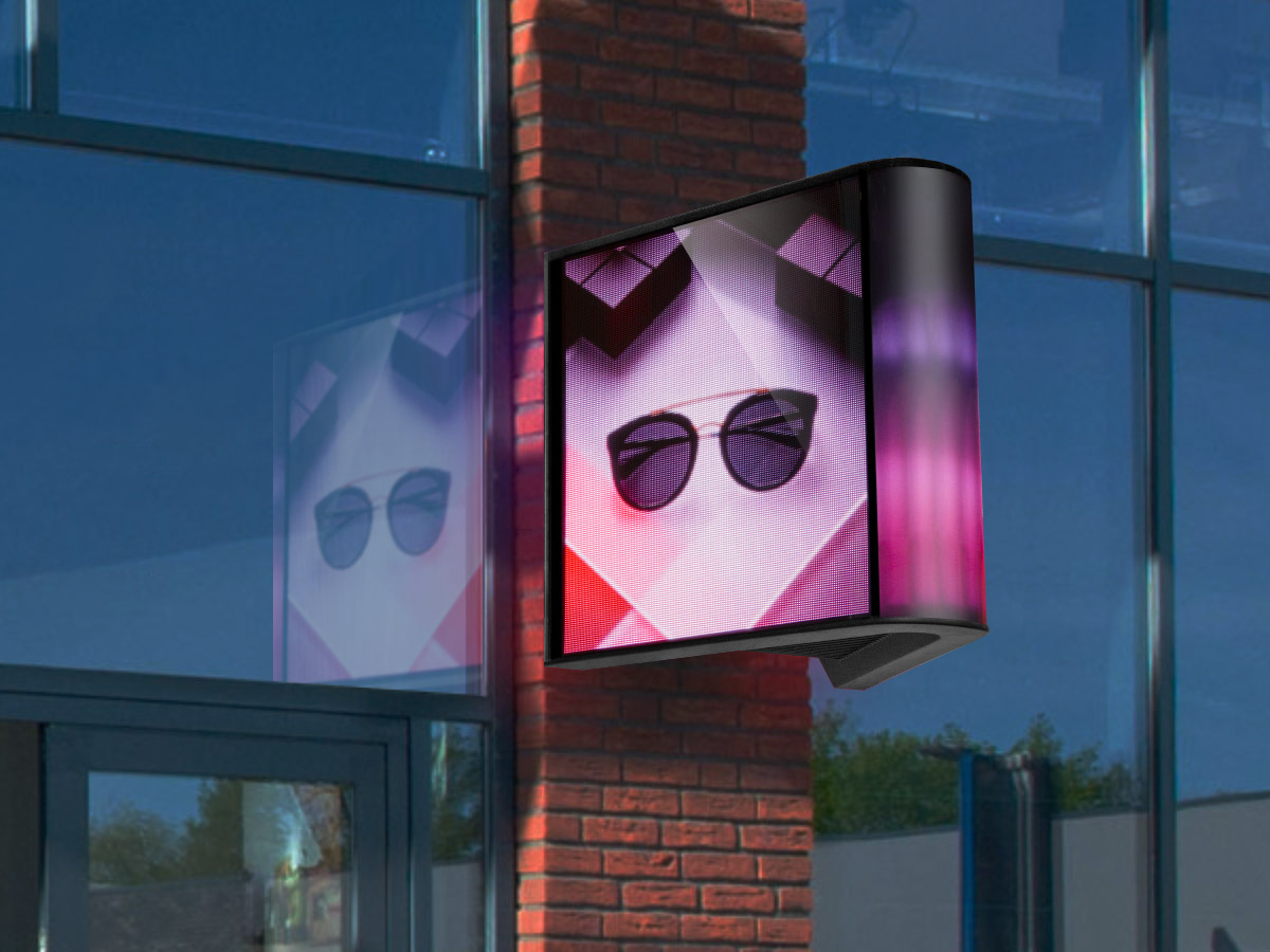 Q-lite V - The new generation of LED display advertising | Q-lite