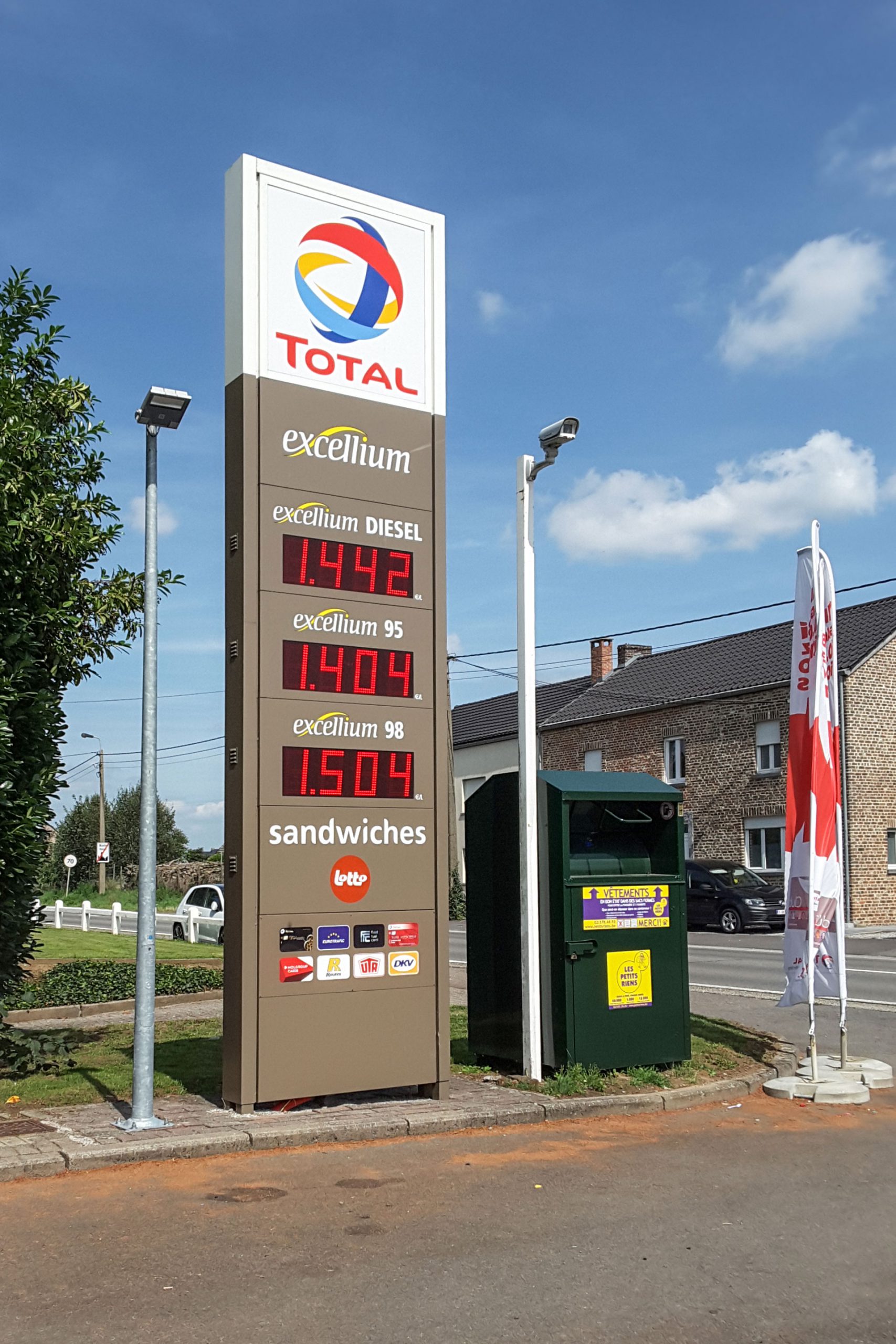 Price displays for gas stations | Q-lite