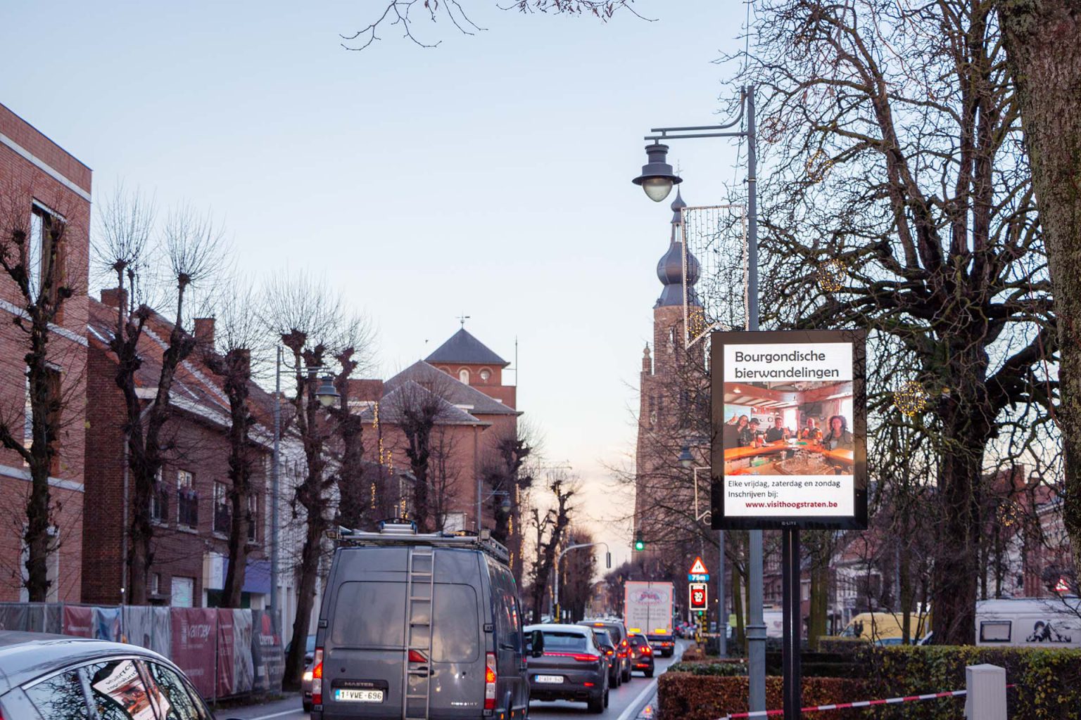 The city of Hoogstraten opts for circular LED screens from Q-lite! | Q-lite