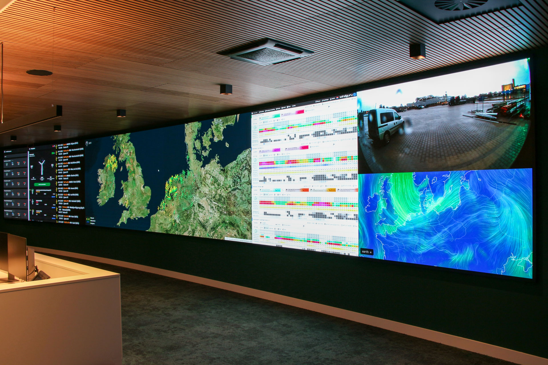 Rengineers: een ultrawide curved control room | Q-lite