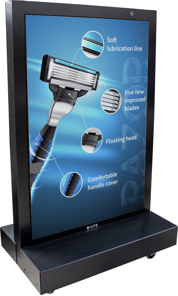 Digital pavement display: the compact, mobile display solution | Q-lite